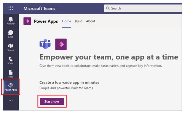 How to Build a Custom App for Microsoft Teams with PowerApps